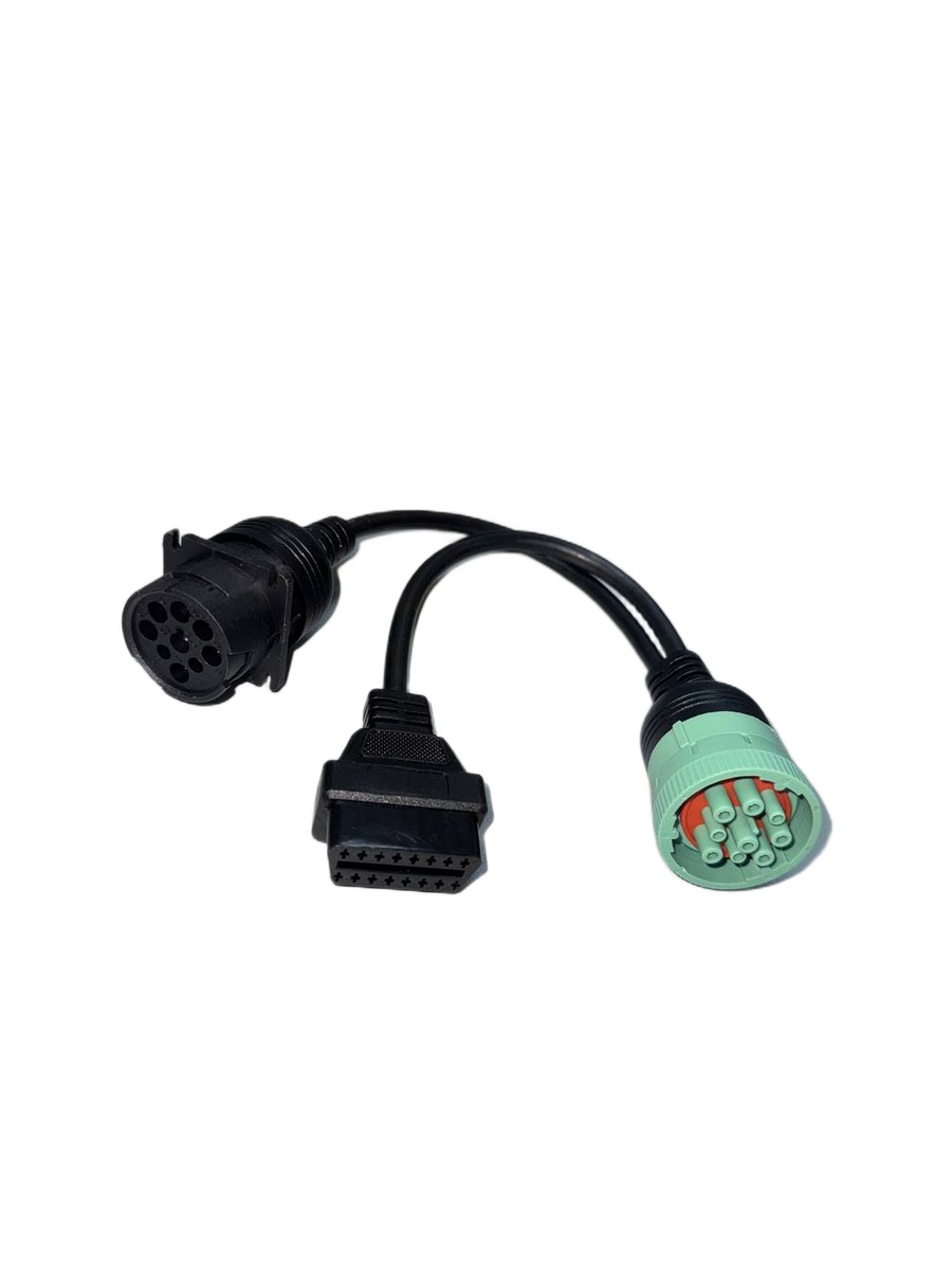9-Pin Y-Cable (Male to Female + OBD2) – Tuning24 Shop